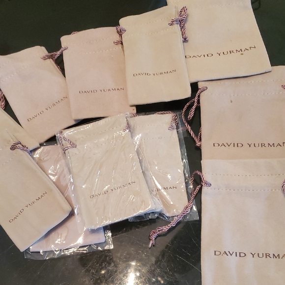 David Yurman | Jewelry | David Yurman Cream Jewelry Pouches | Poshmark